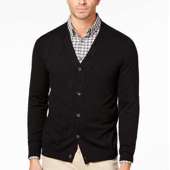 Club Room | Sweaters | Club Room Mens Knit Vneck Cardigan | Poshmark